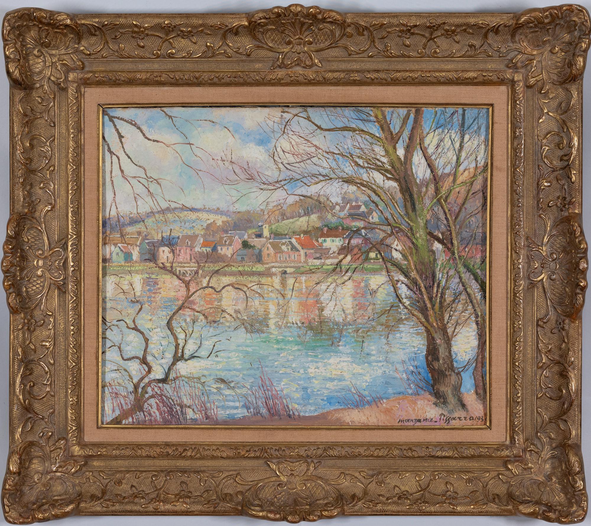 Georges Henri Manzana Pissarro - Les Reflets dans l'Eau by Georges ...