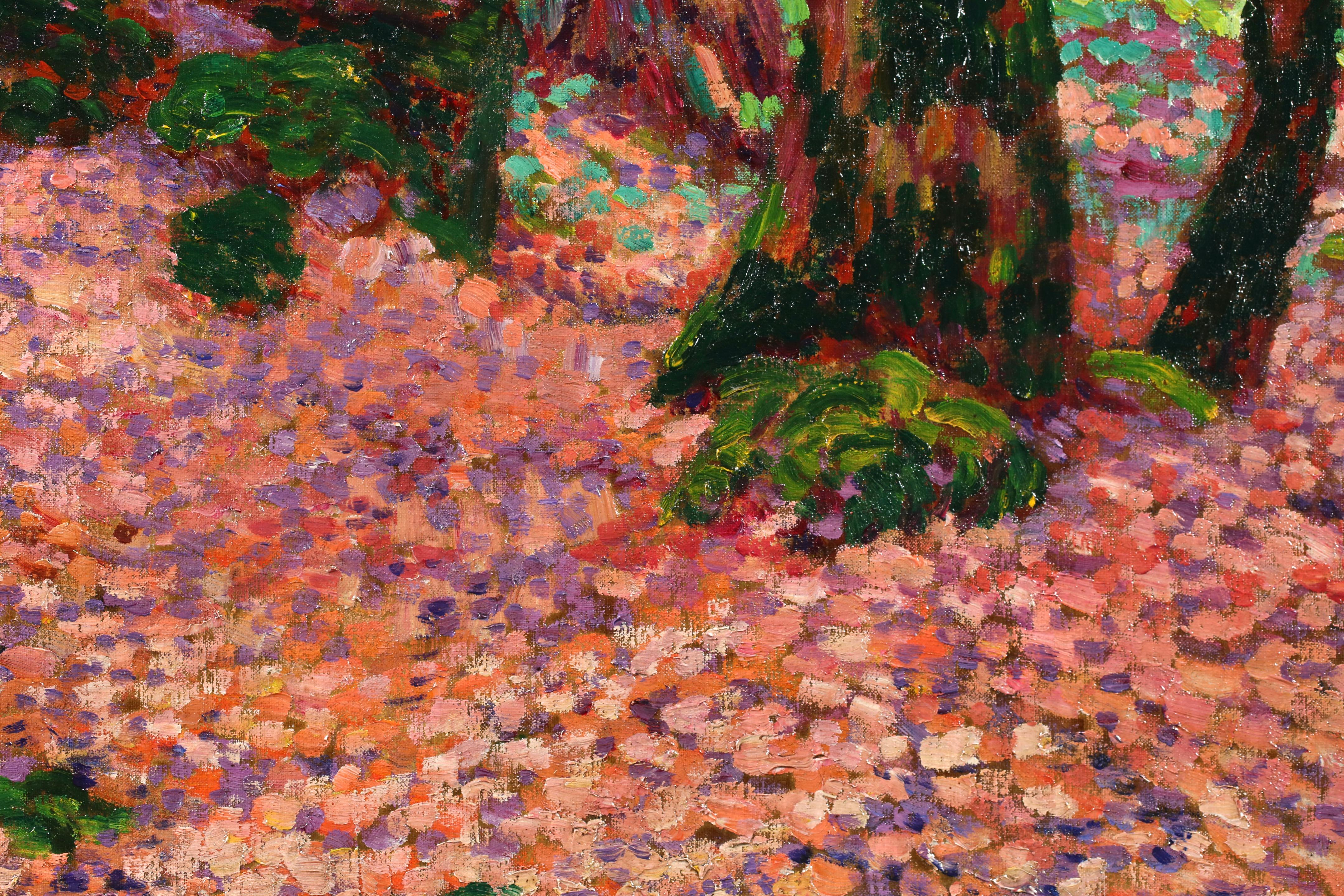 Georges Lacombe - La Foret d'Ecouves - Automne - Nabis Landscape Oil ...