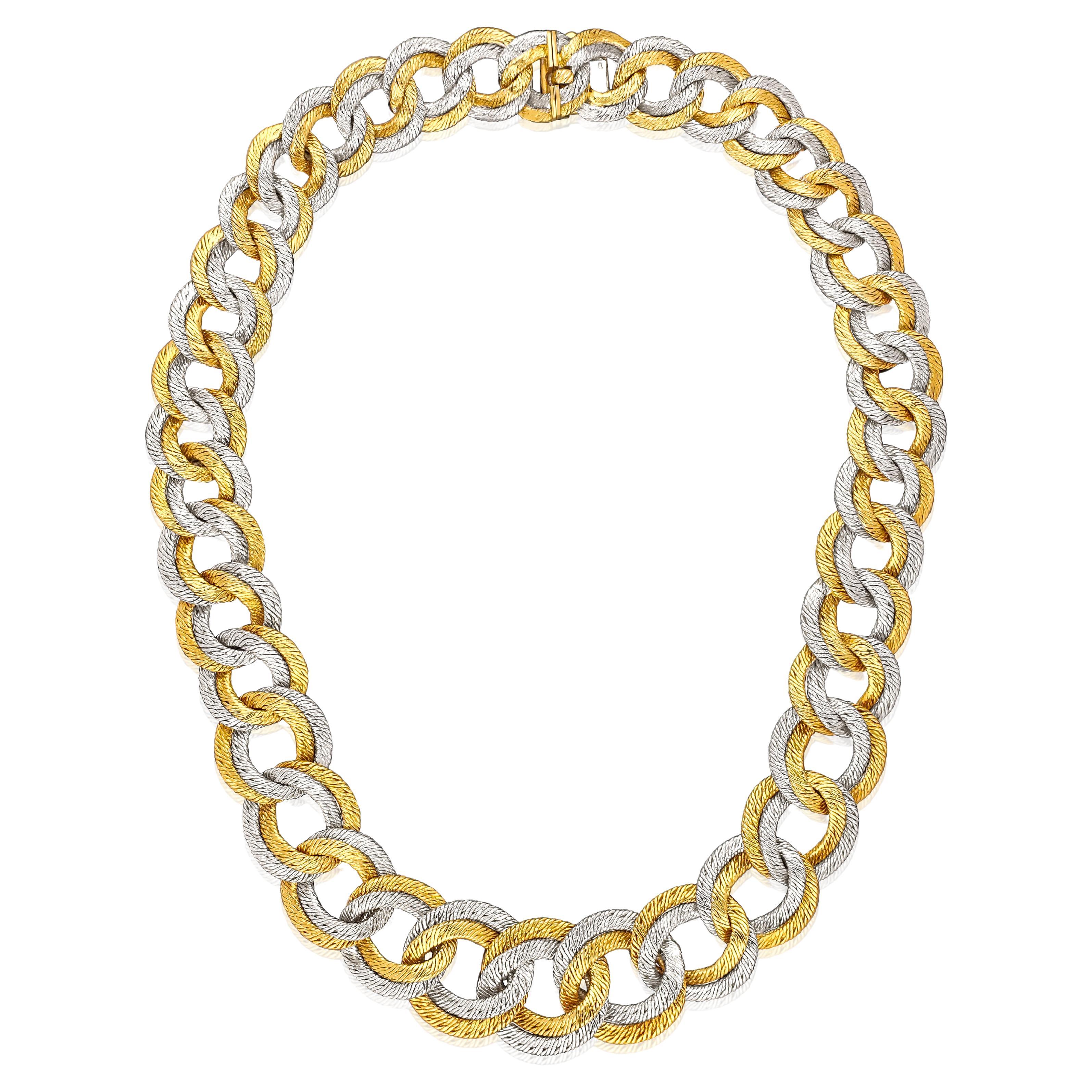 Rose-Cut Diamond-Set Chain For Sale at 1stDibs