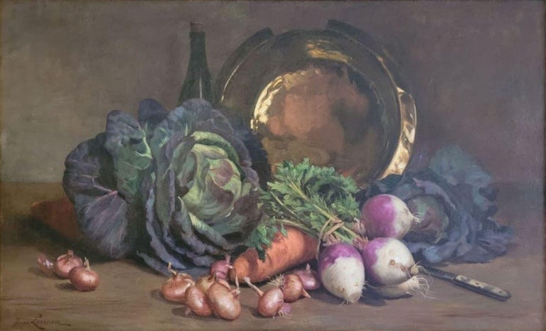 Georges Levreau - Nature morte aux légumes For Sale at 1stDibs