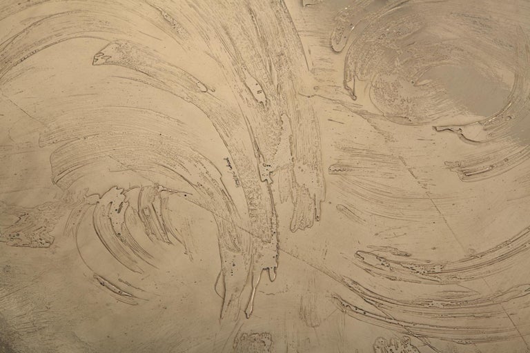 Georges Mathias Coffee Table in Etched Bronze at 1stDibs