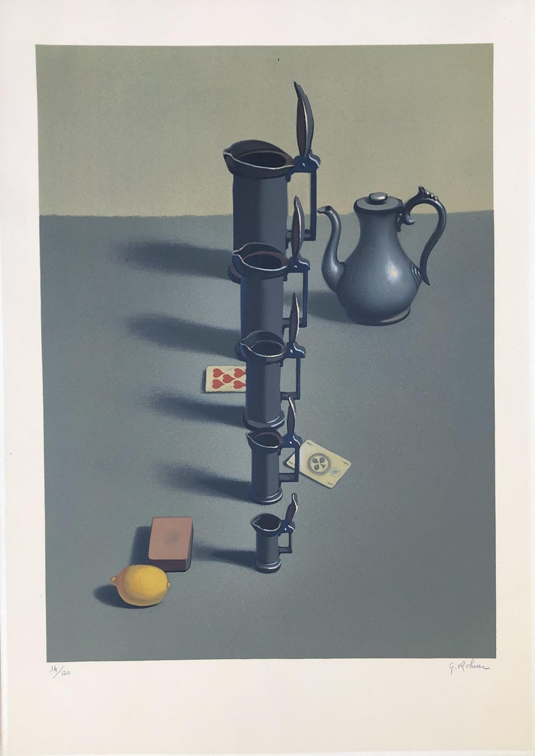 Georges Rohner - Still Life Lemon - Original Lithograph Handsigned ...