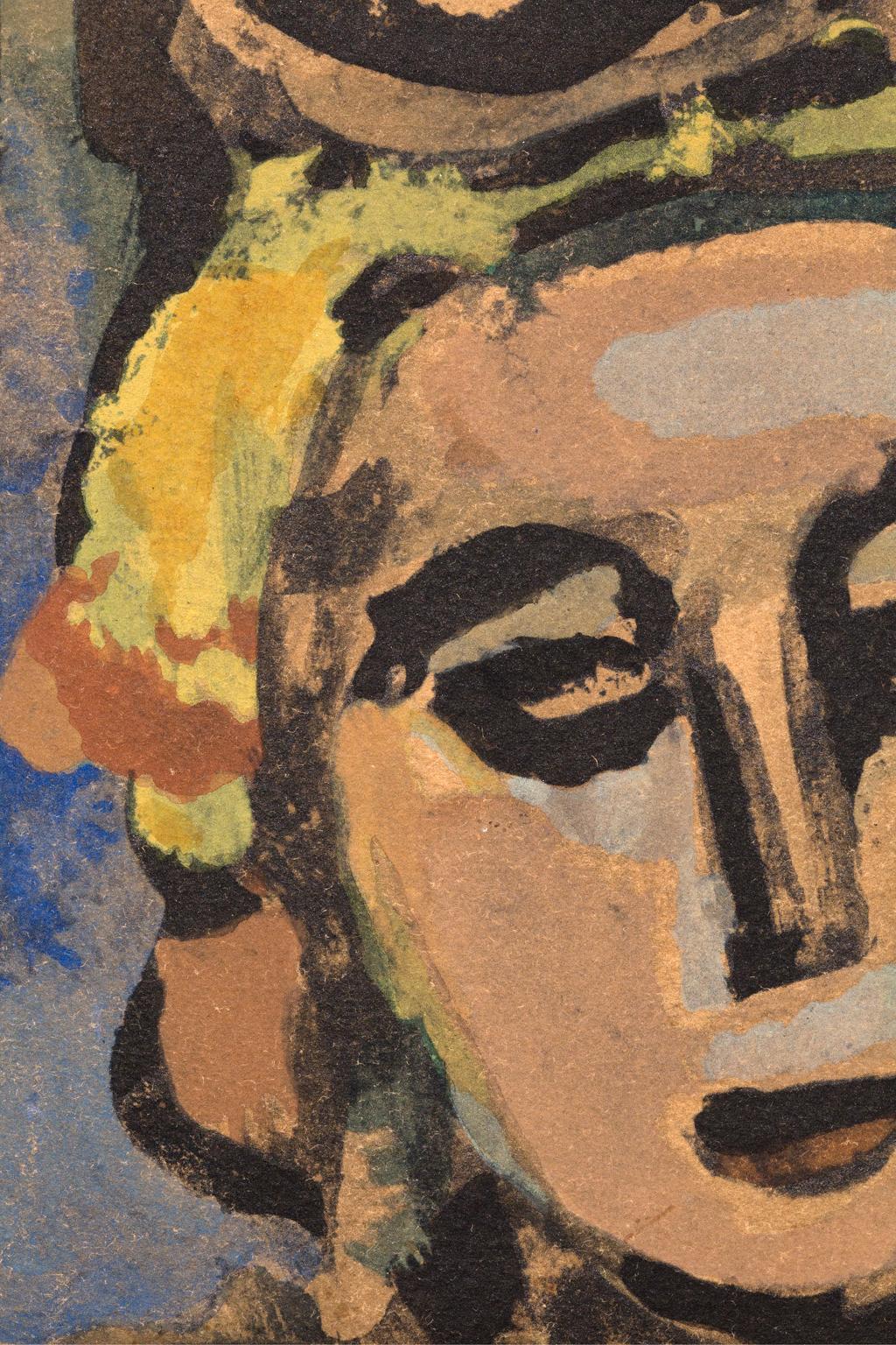 Georges Rouault - "La Roussalka" Female Portrait, Colorful, Signed For ...