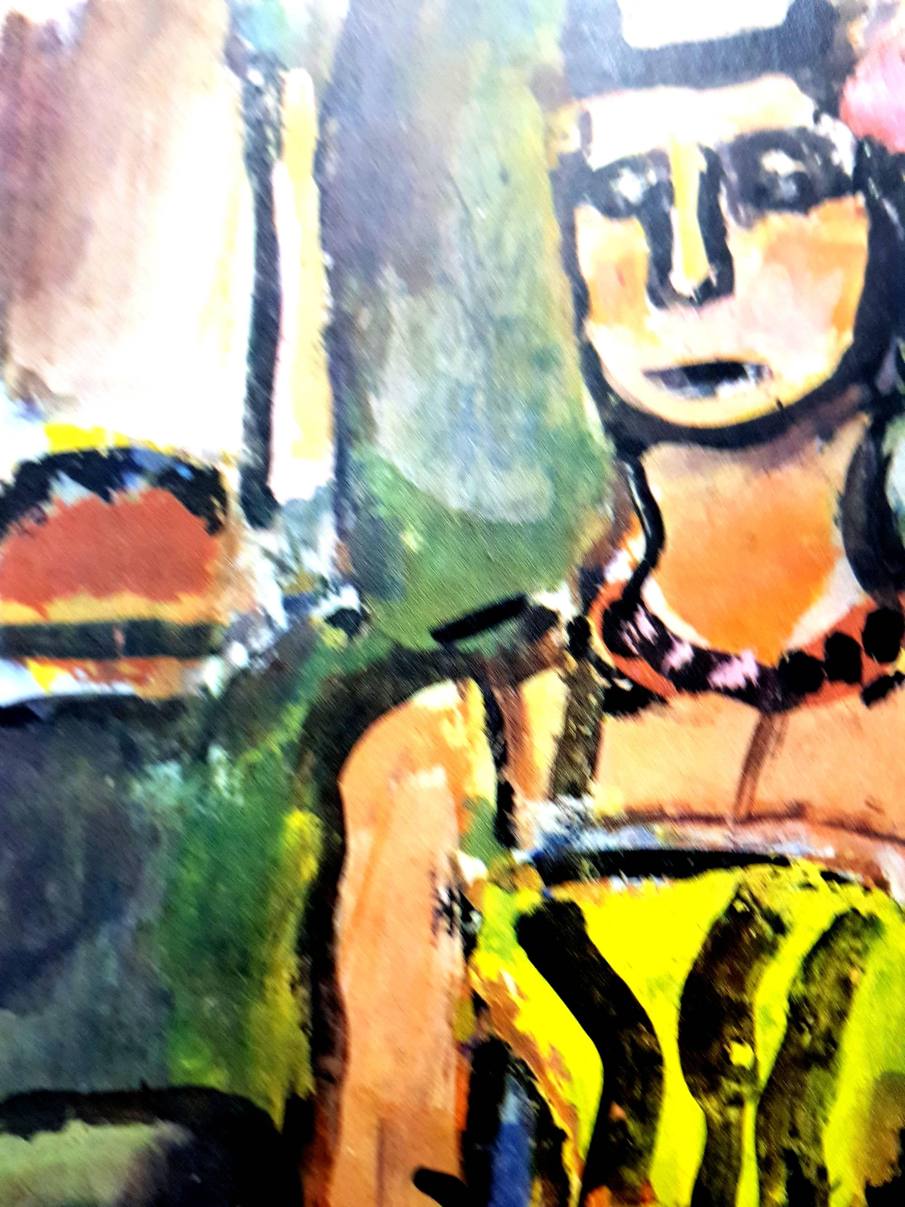 Georges Rouault - After Georges Rouault - Woman Colorful Portrait ...
