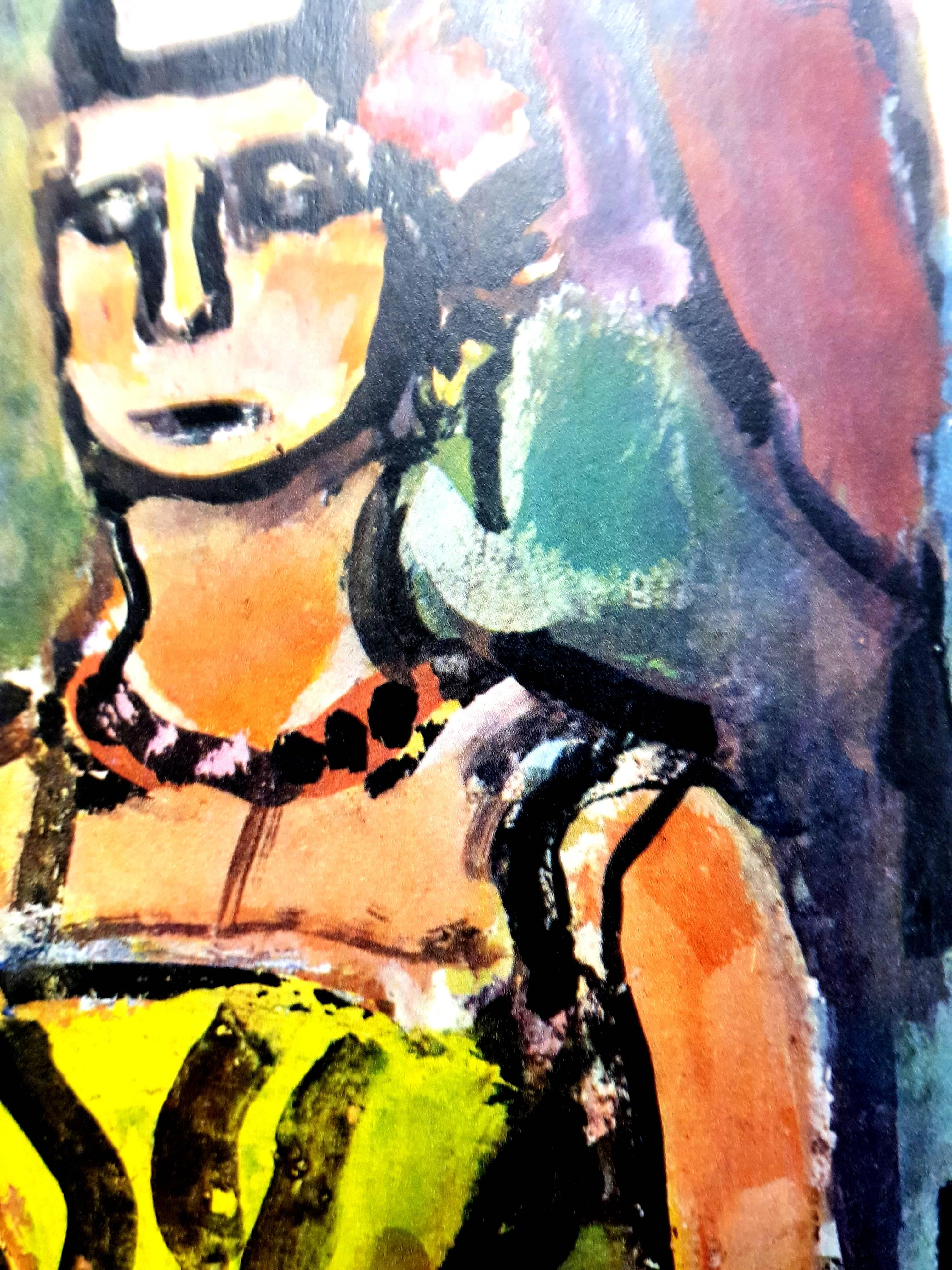 Georges Rouault - After Georges Rouault - Woman Colorful Portrait ...