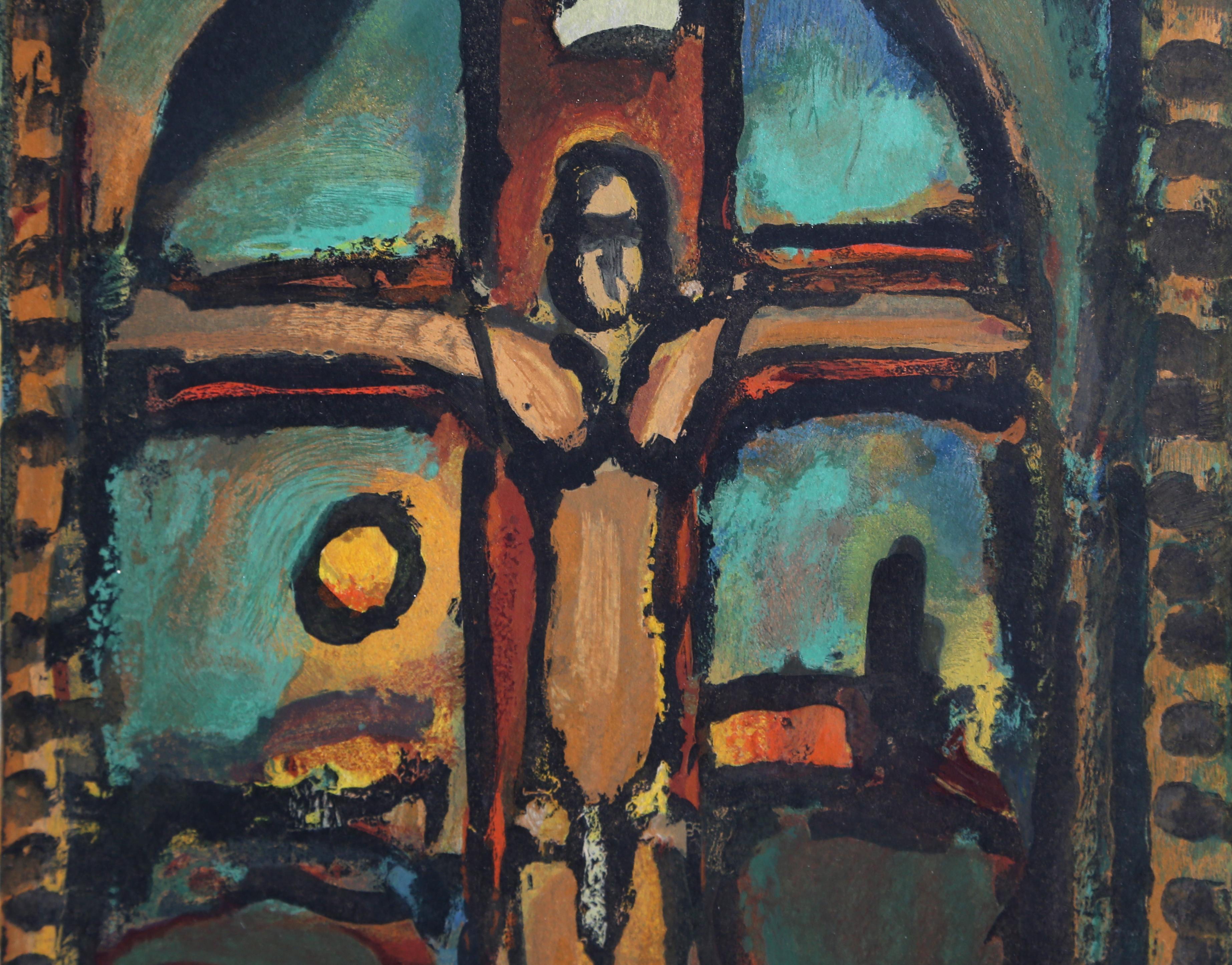 Georges Rouault - Crucifixion at 1stDibs | georges rouault crucifixion ...