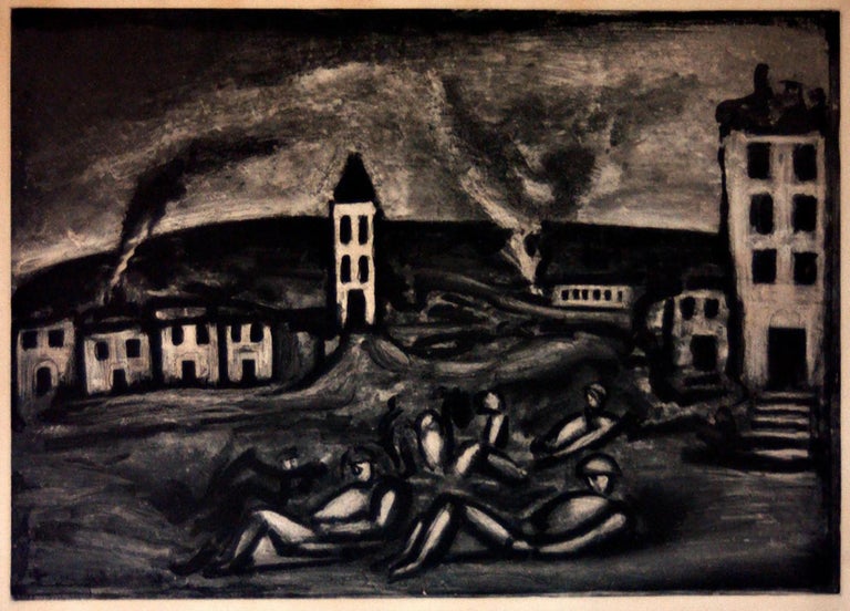 Georges Rouault - Mon Doux Pays, Ou' Etes-Vous? - Original Etching by G ...