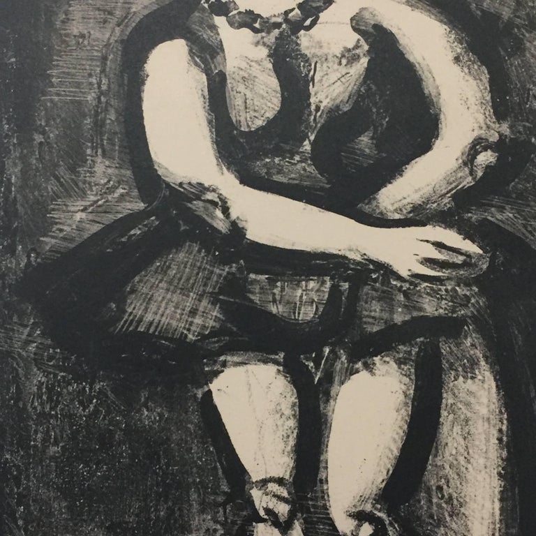 Georges Rouault - The Horsewoman - Original Lithograph by G. Rouault ...