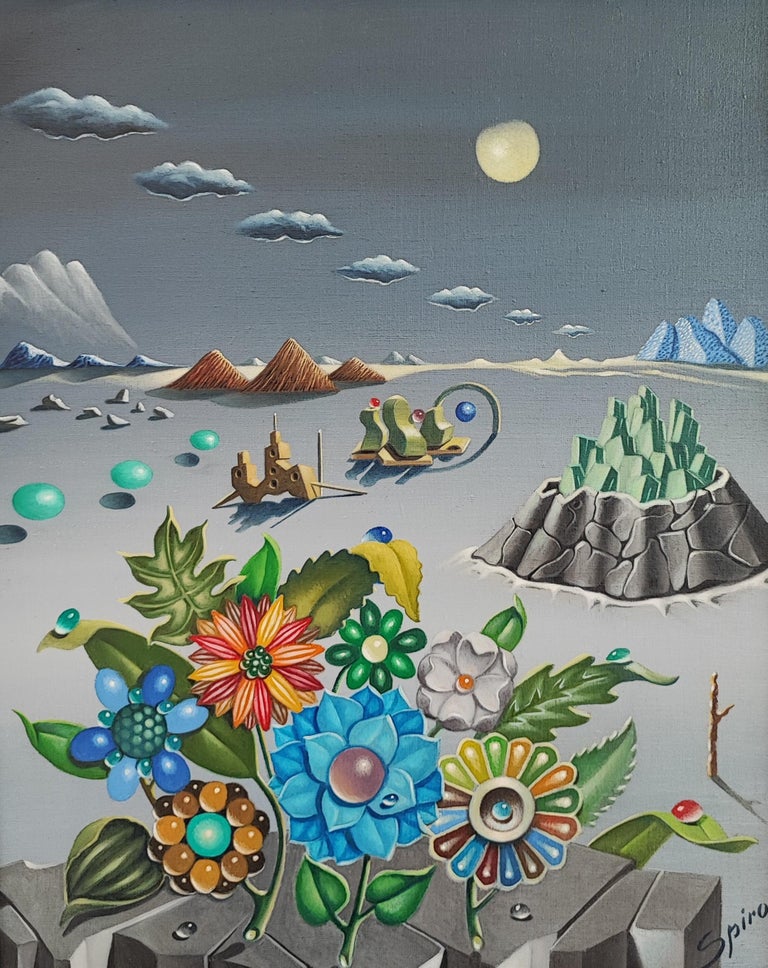 Georges Spiro - Flori nocturne For Sale at 1stDibs