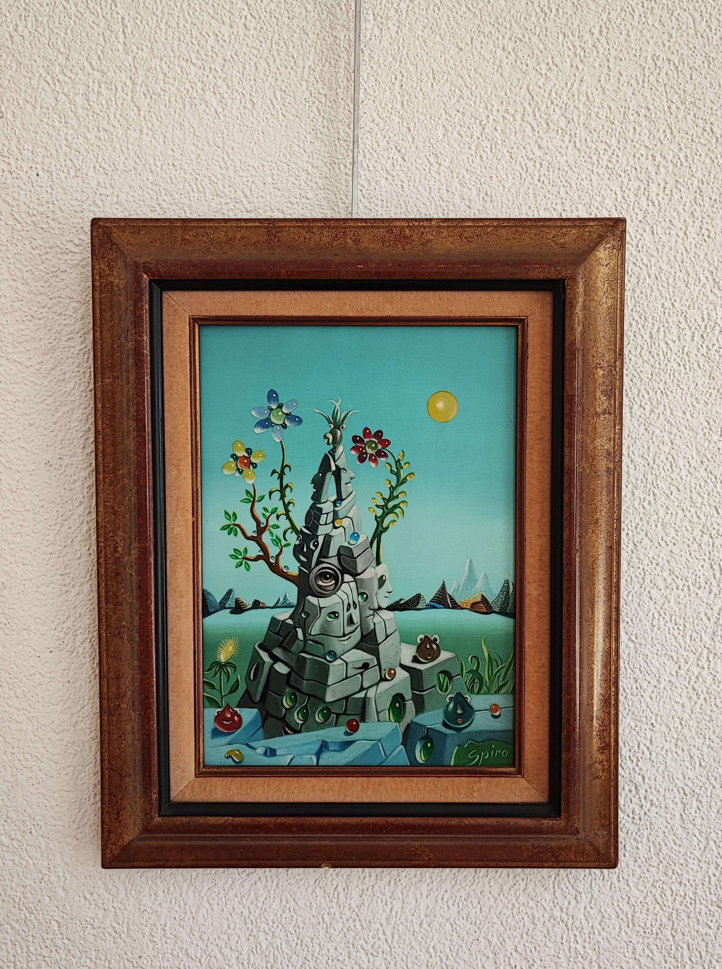 Georges Spiro - Surreal rock landscape For Sale at 1stDibs | spiro milo