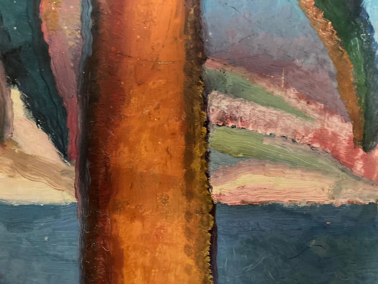 Georges Van Extergem - Expressionism, Modern Art, Extergem, Sea, Palms ...