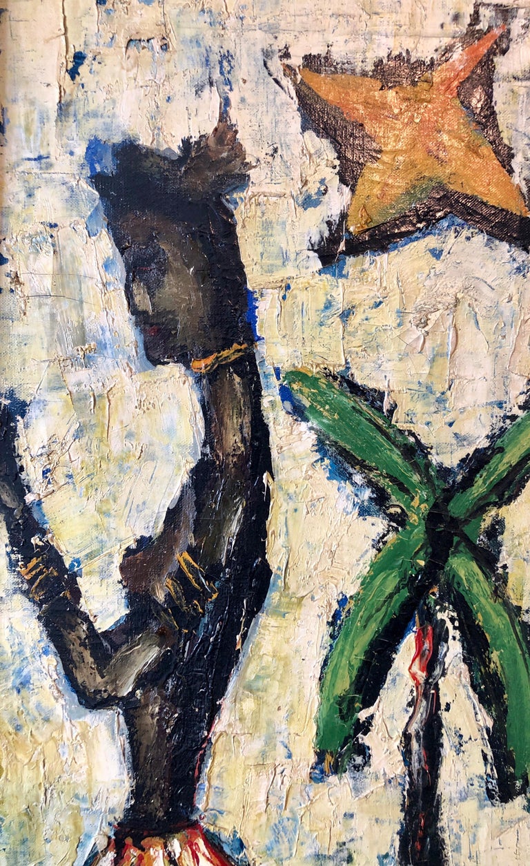 Georges Vasseur - French Expressionist Impasto Oil Painting African ...