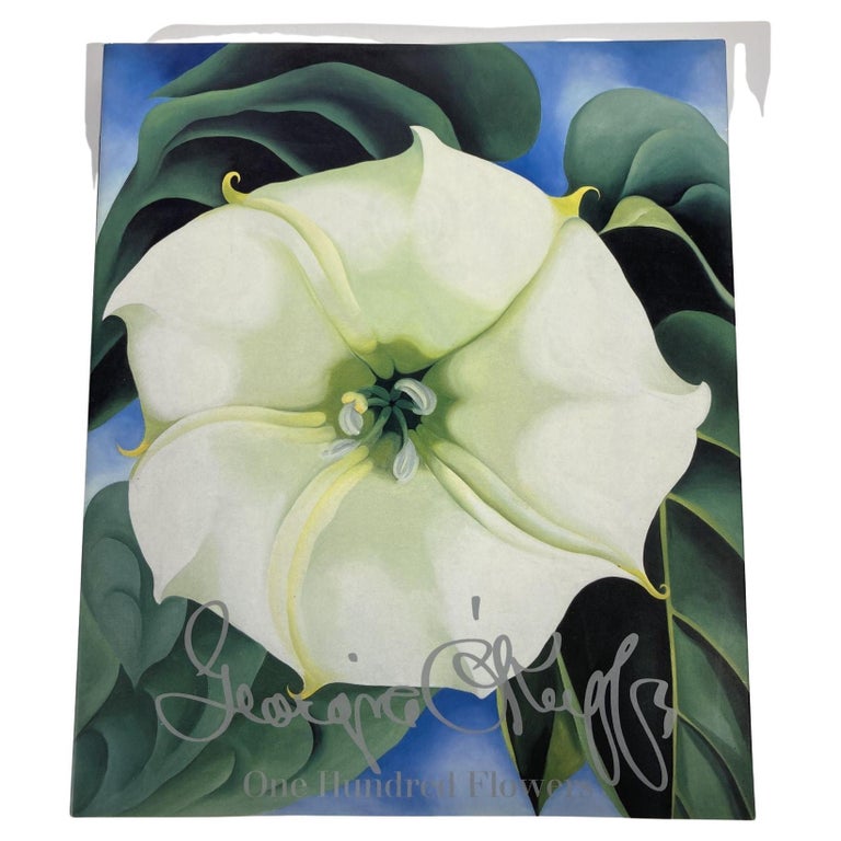 Georgia O'Keeffe One Hundred Flowers Coffee Table Hardcover Art Book ...