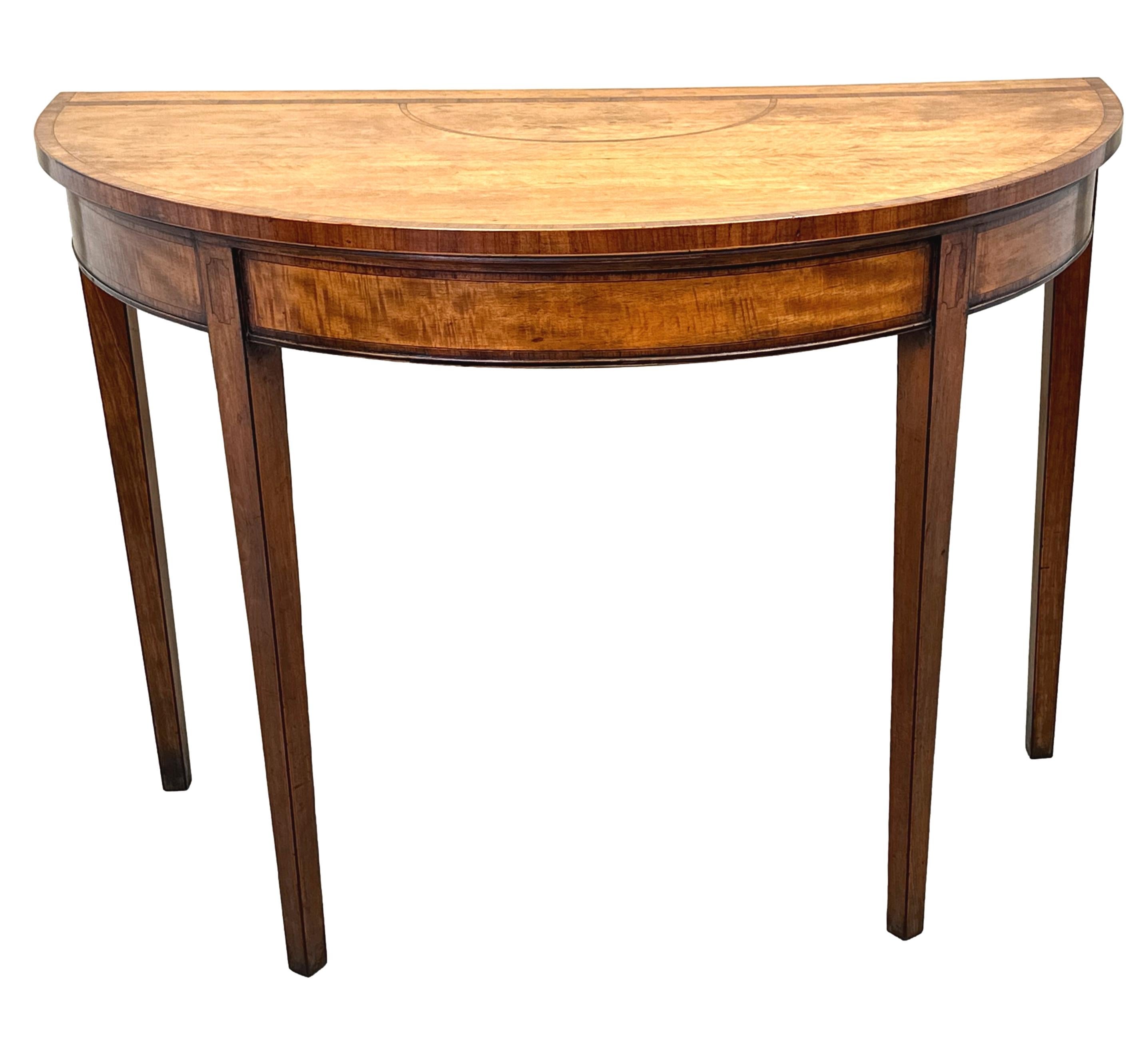 Georgian 18th Century Satinwood Pier Table For Sale at 1stDibs