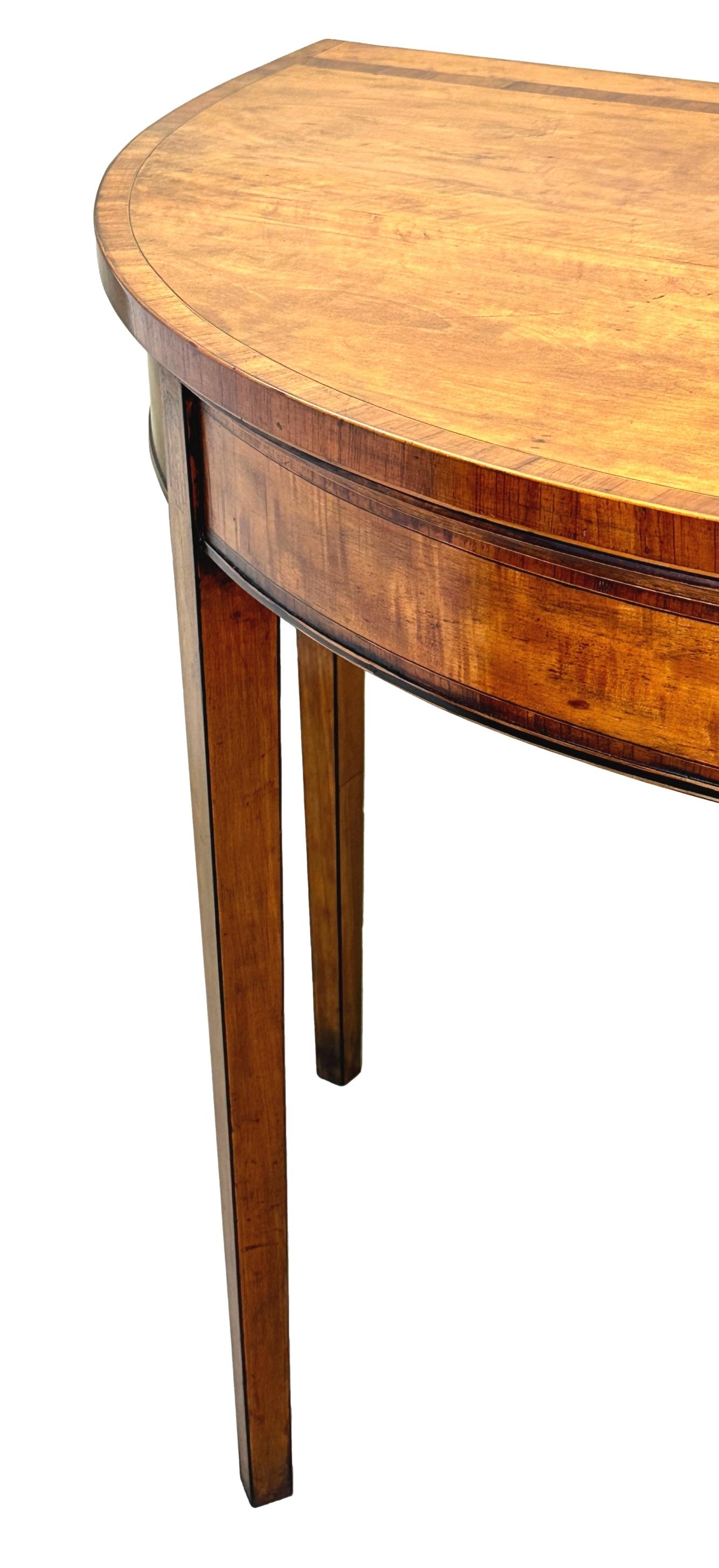 Georgian 18th Century Satinwood Pier Table For Sale at 1stDibs