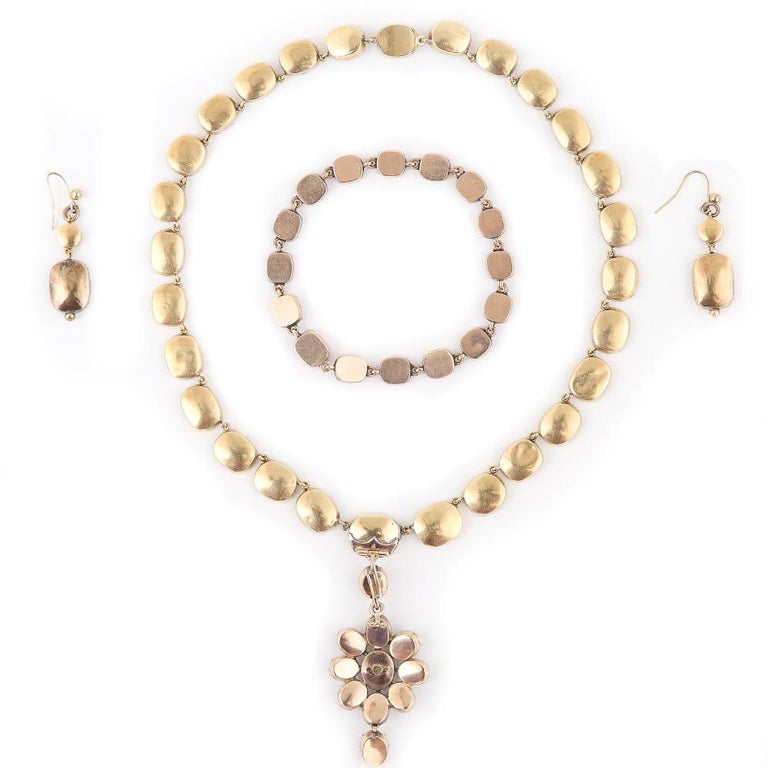 Georgian Almandine Garnet Parure 18ct Gold circa 1820 in Original ...