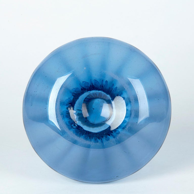 Georgian Blue Glass Ribbed Design Decanter, circa 1820 at 1stDibs ...