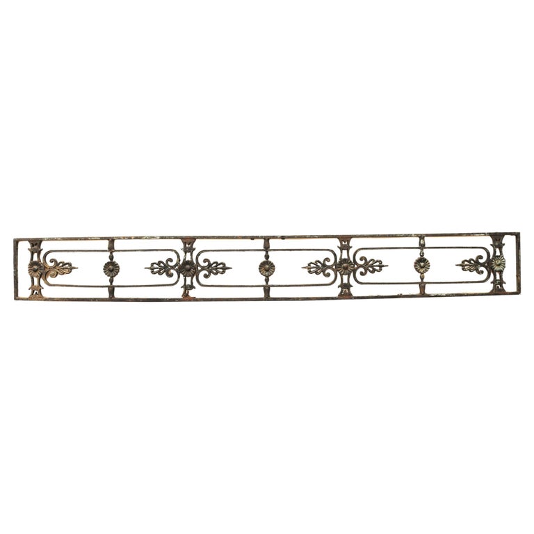 Decorative Cast Iron Railing Panels | Shelly Lighting