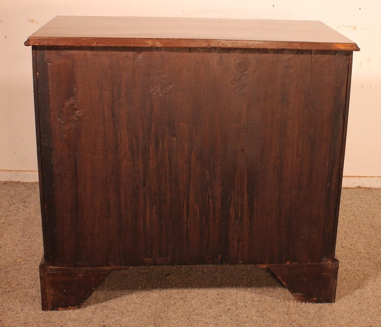 Georgian Chest of Drawers with Writing Table-18 ° Century For Sale at ...