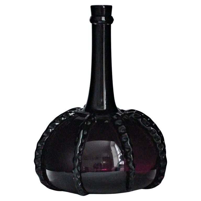 Georgian, Continental Amethyst Flask or Decanter For Sale at 1stDibs