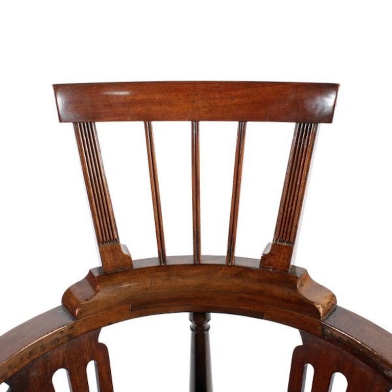 Georgian Corner Arm Chair, 18th Century For Sale at 1stDibs
