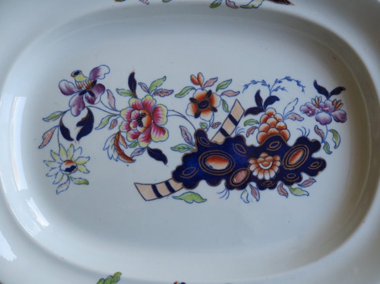Georgian Davenport Ironstone Platter in Pattern 659, circa 1815 For ...