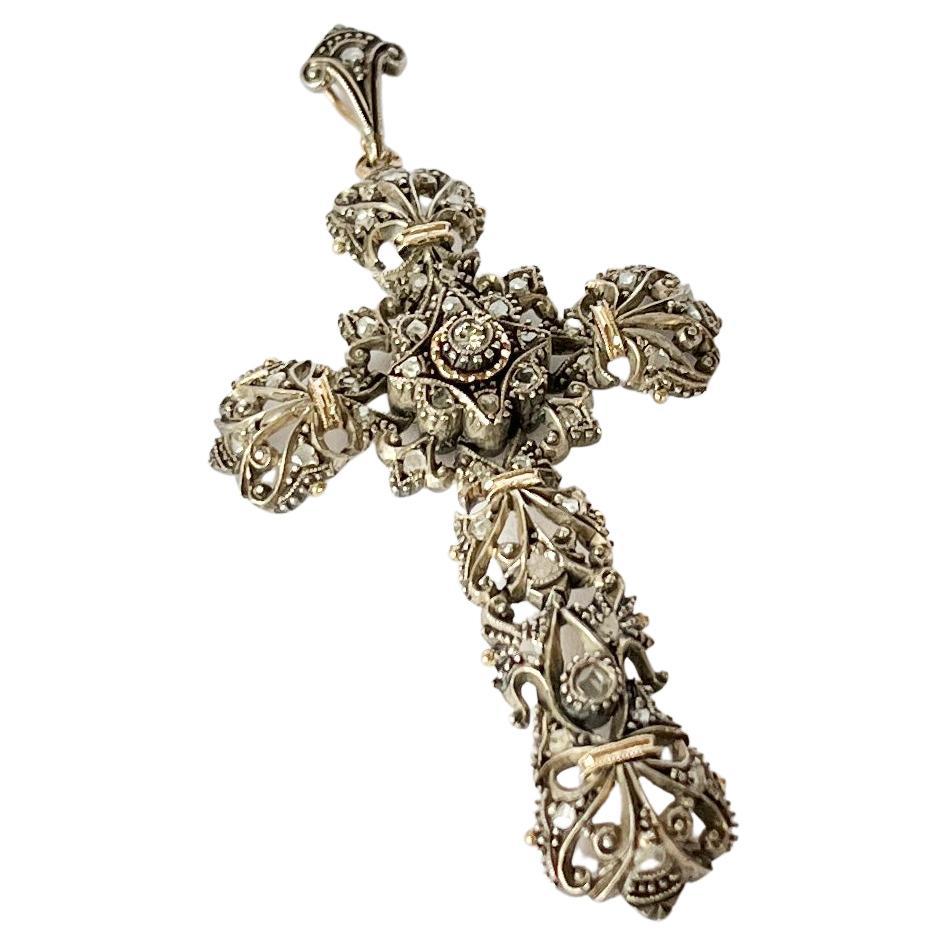 Diamond and Ruby Coptic Cross For Sale at 1stDibs | egyptian coptic ...