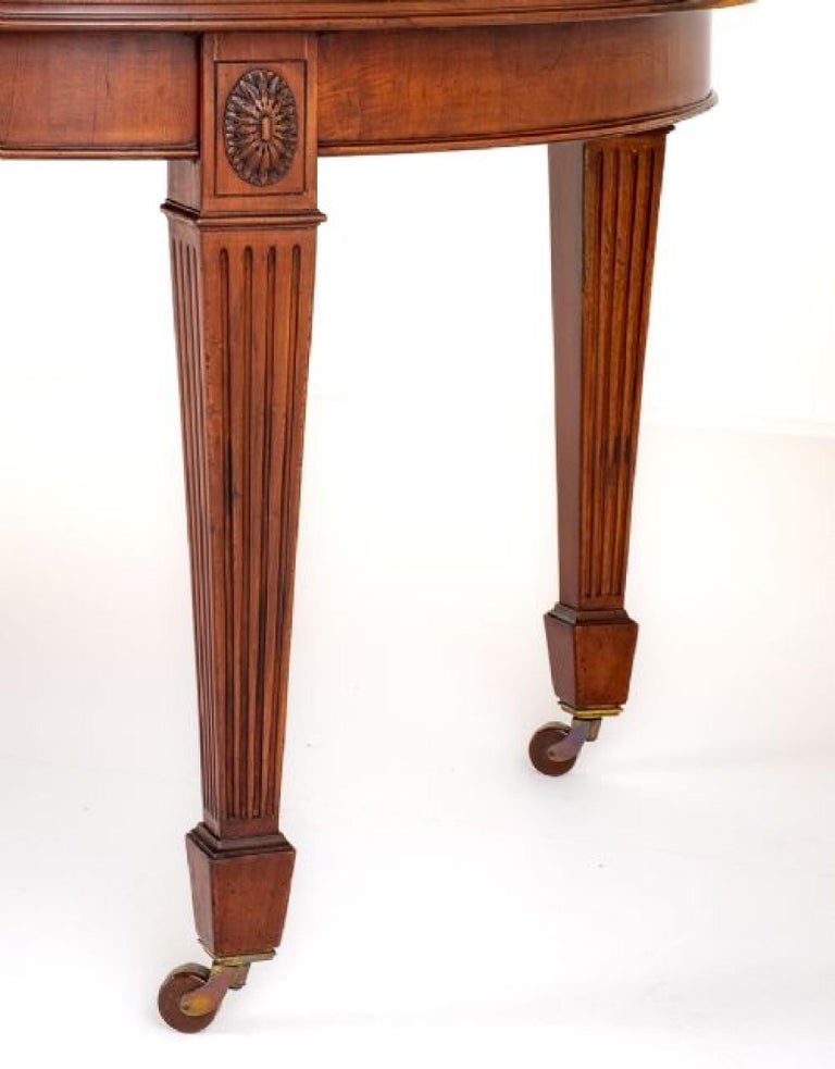 Georgian Dining Table Mahogany Extending For Sale at 1stDibs