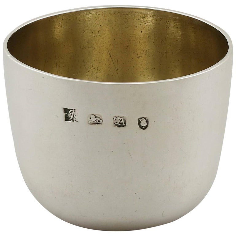 Georgian English Sterling Silver Tumbler Cup at 1stDibs