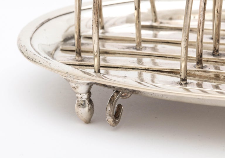 Georgian ‘George III’ Sterling Silver Footed Toast Rack For Sale at ...