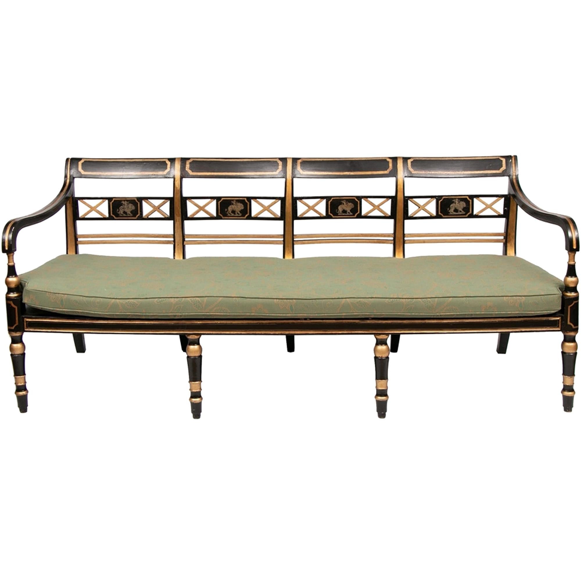 Grand Scale Custom Backless Sofa/Daybed For Sale at 1stDibs