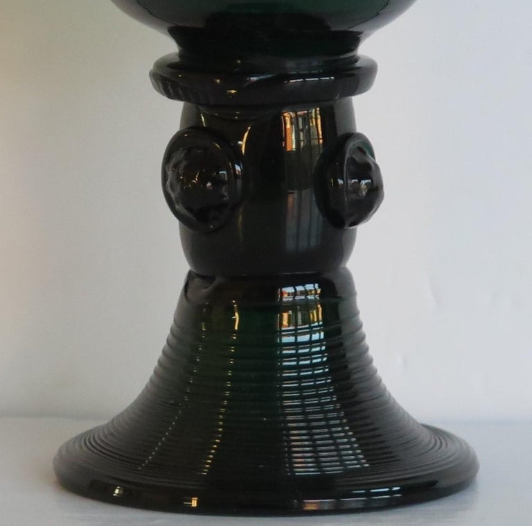 Georgian Glass Roamer Bristol Green , English Regency period circa 1815 ...