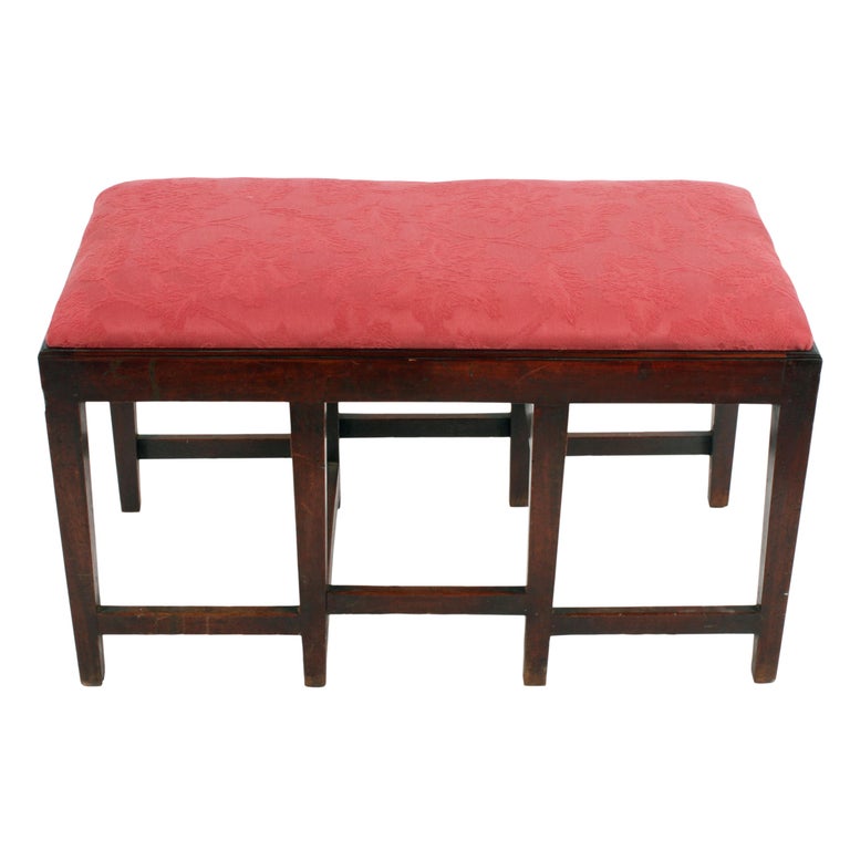 Georgian Library Step Stool For Sale at 1stDibs