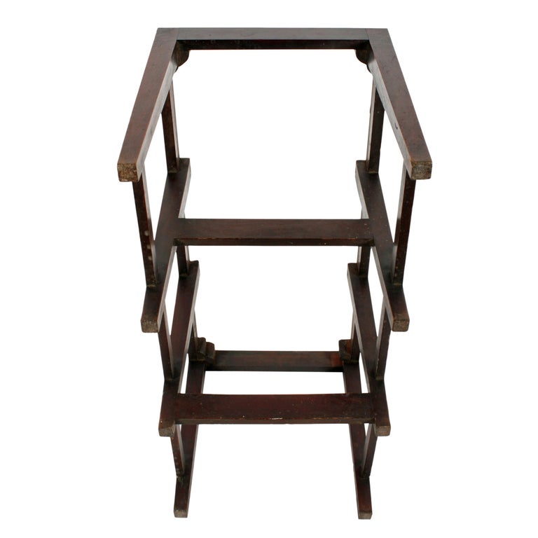Georgian Library Step Stool For Sale at 1stDibs