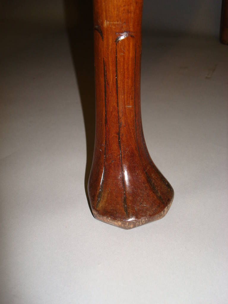 Georgian Mahogany Irish Games Table For Sale at 1stDibs