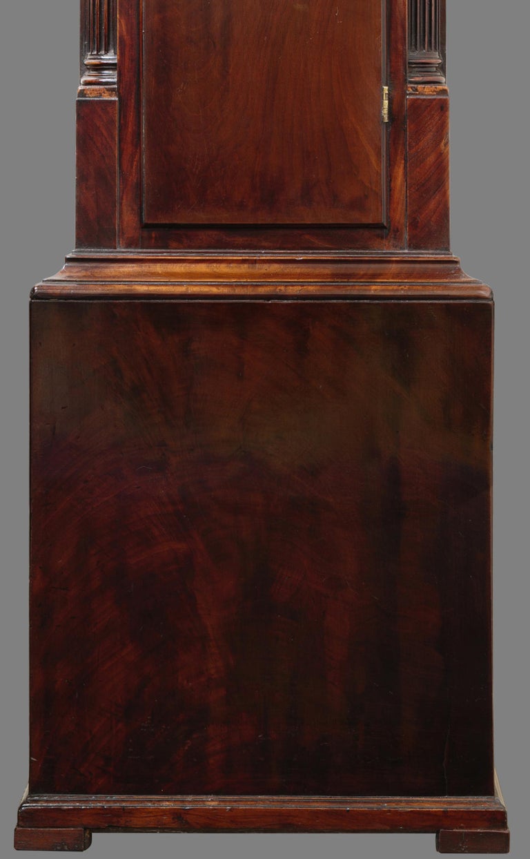 Georgian Mahogany Longcase Clock by Thomas Morgan, Edinburgh For Sale ...