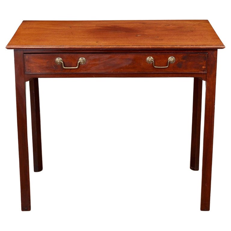Georgian Mahogany Side Table at 1stDibs