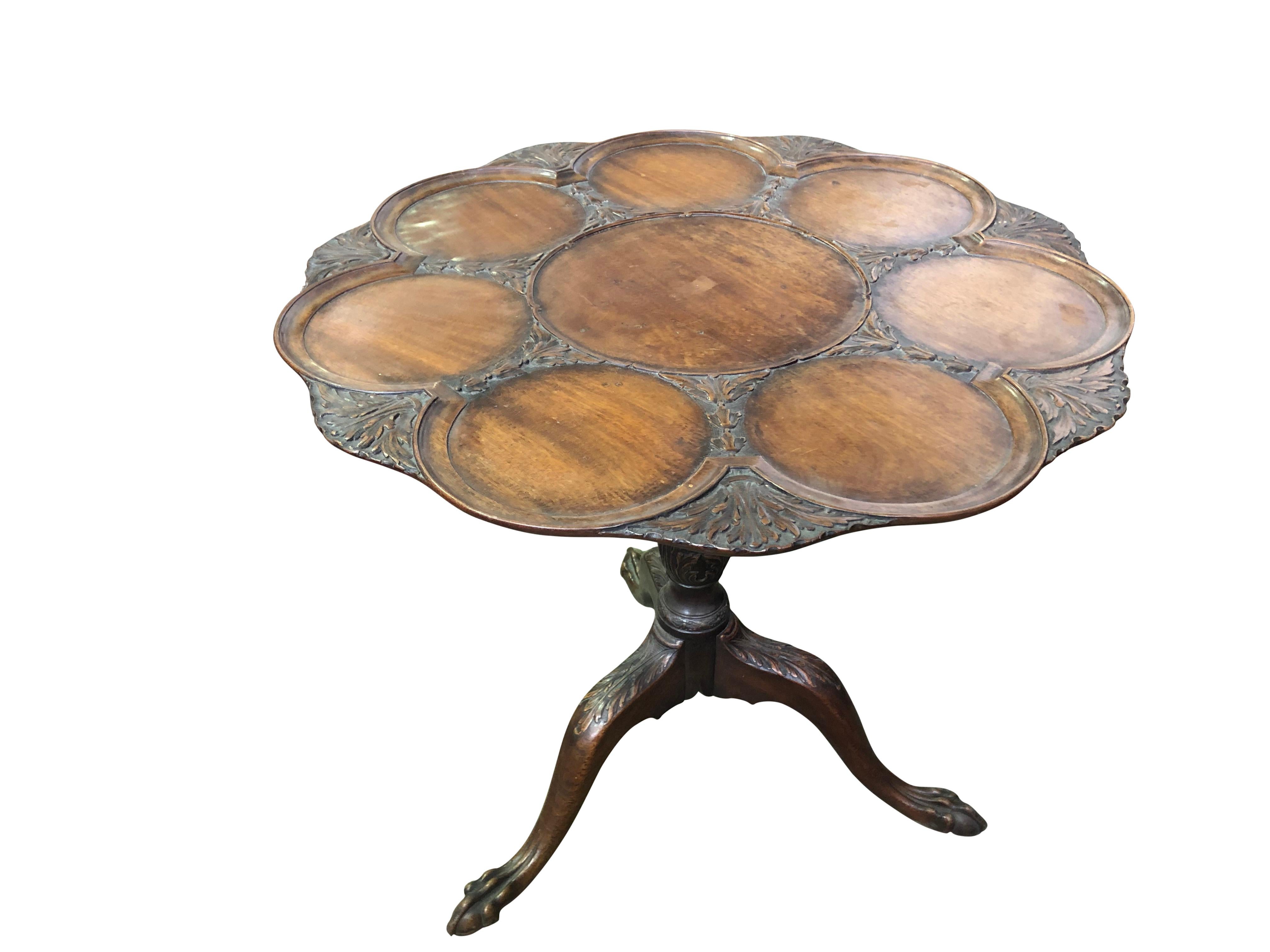 Georgian Mahogany Tilt-Top Supper Table, 19th Century For Sale at 1stDibs