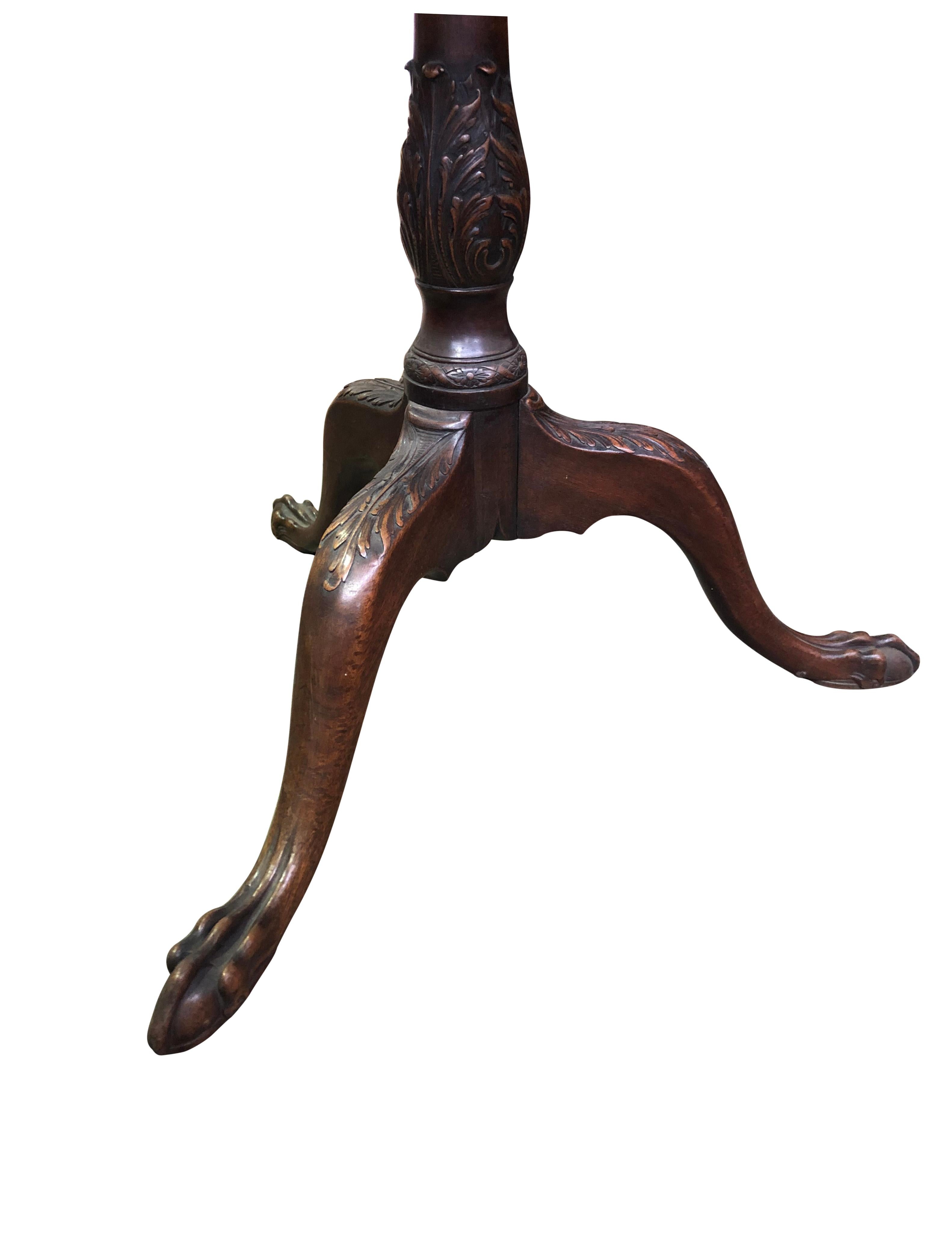 Georgian Mahogany Tilt-Top Supper Table, 19th Century For Sale at 1stDibs