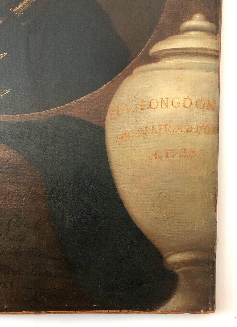 Georgian Memorial or Mourning Portrait, Thomas Hudson, 1765 For Sale at ...