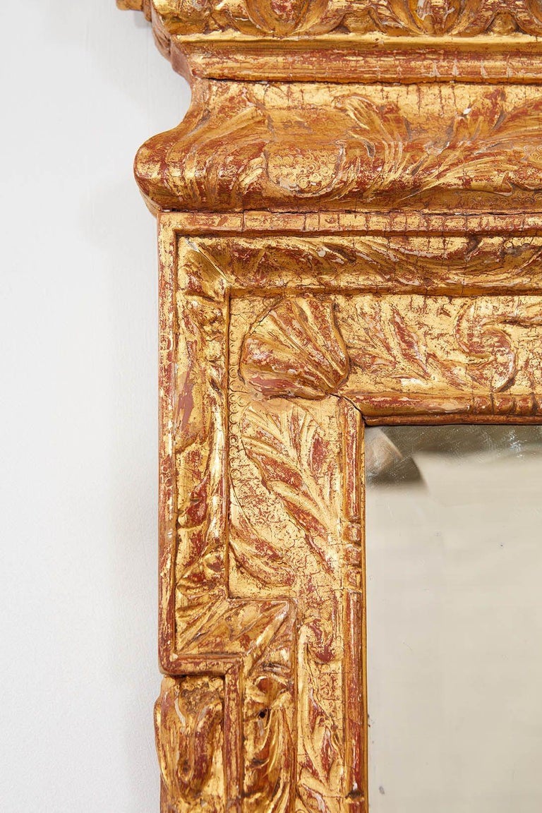 Georgian Palladian Giltwood Mirror For Sale at 1stDibs