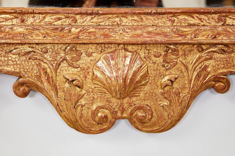 Georgian Palladian Giltwood Mirror For Sale at 1stDibs