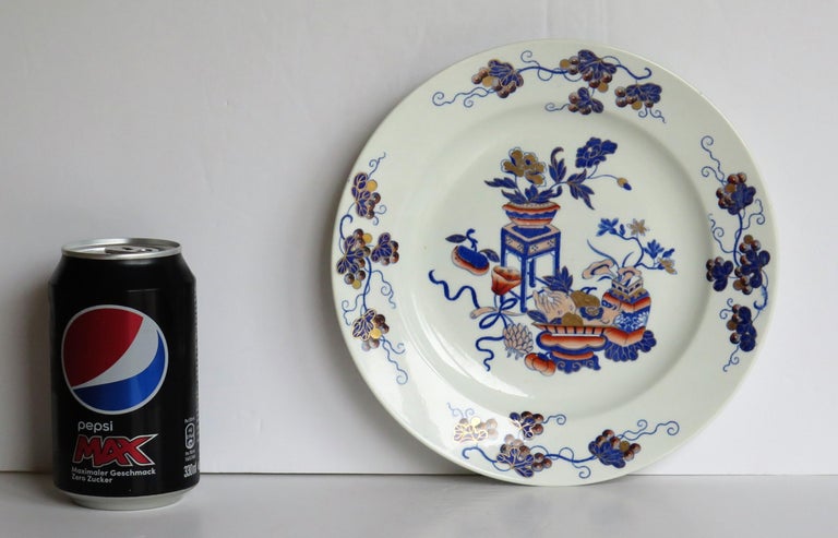 Georgian Plate by Spode in Gilded Bow Pot Pattern Number 2954, circa ...