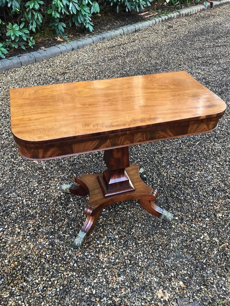 Georgian / Regency Mahogany Tea Table at 1stDibs