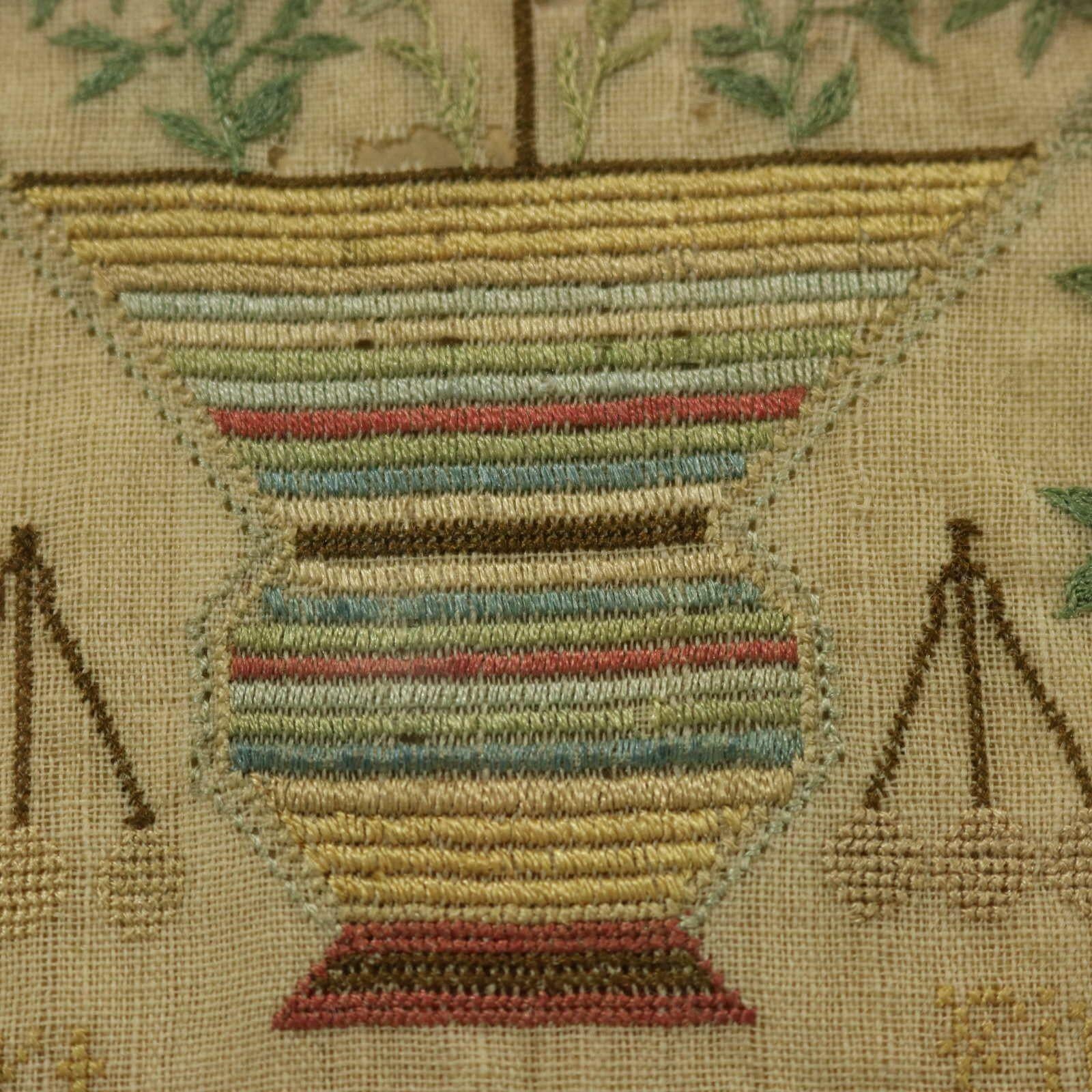 Georgian Sampler, 1774, by Mary Lambert at 1stDibs