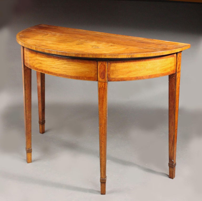 Georgian Satinwood Pier Table For Sale at 1stDibs