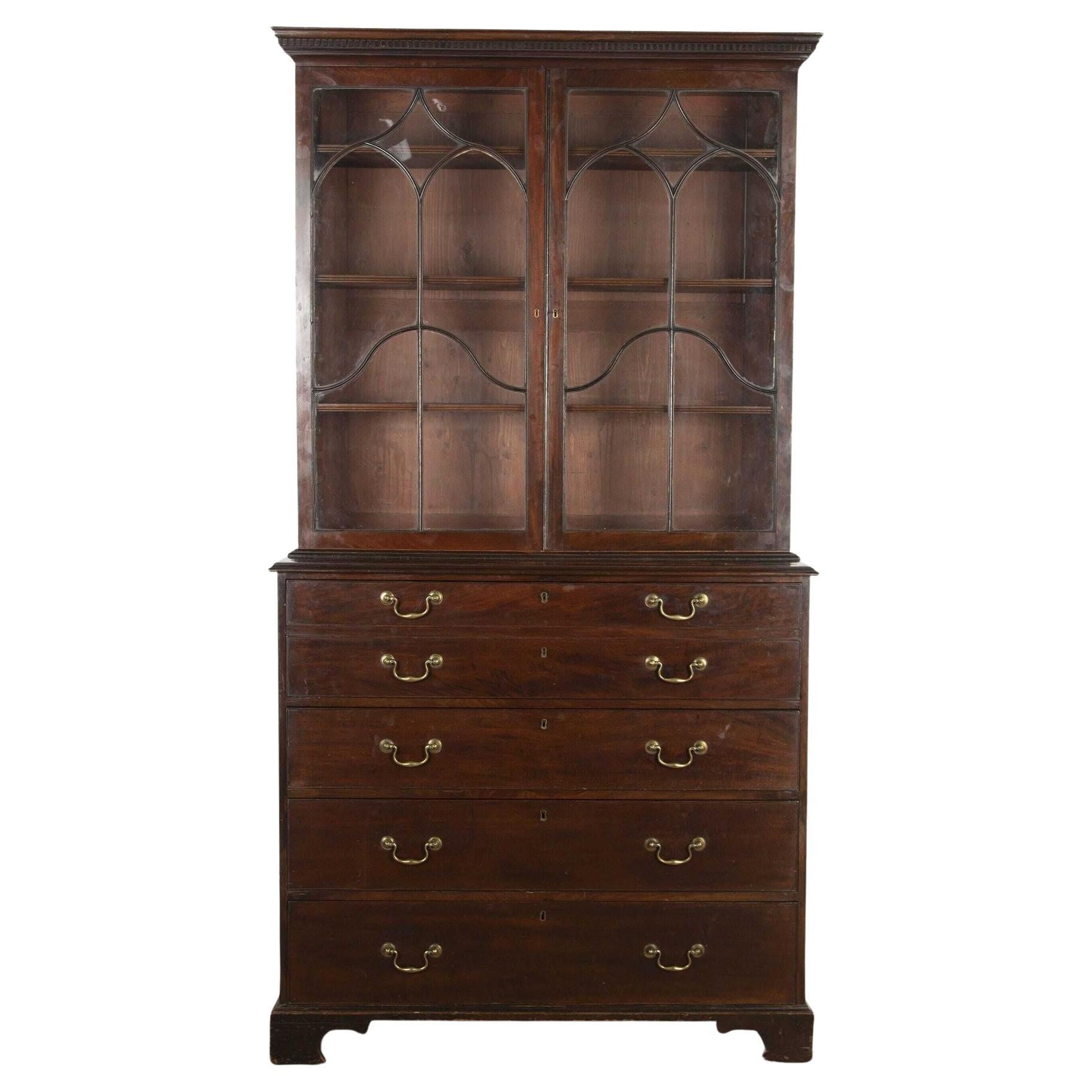 English Georgian Bookcase For Sale at 1stDibs