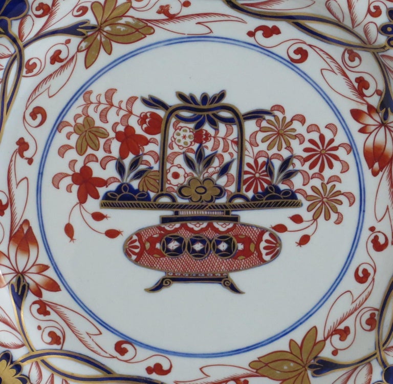 Georgian Spode Dinner Plate a Ironstone Chinoiserie Pattern No.2283 ...