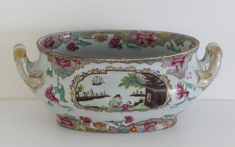 Georgian Spode Stone China Sauce Tureen in Ship Pattern 3067, circa ...