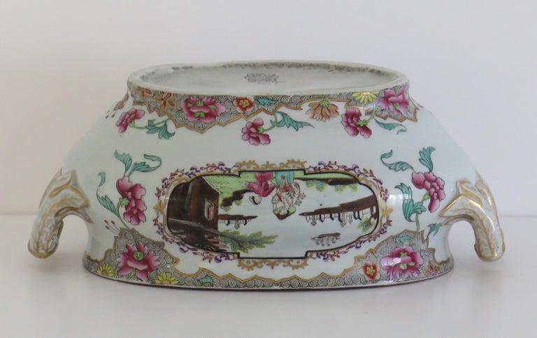 Georgian Spode Stone China Sauce Tureen in Ship Pattern 3067, circa ...